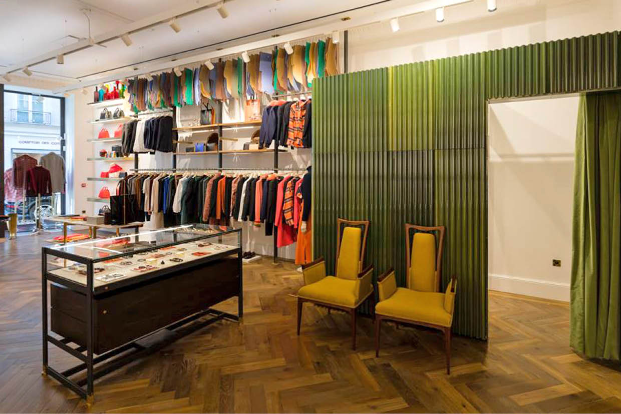 Paul Smith : Stores, Paris & Antwerp - Reid Brewin Architects